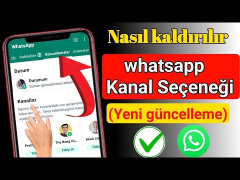 WhatsApp Kanal Seçenekleri Nasıl Kaldırılır |  WhatsApp Kanallarını Sil Seçeneği (Yeni Güncelleme)