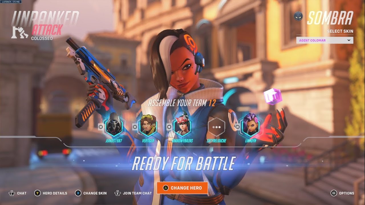 Overwatch 2 - Sombra Gameplay - YouTube