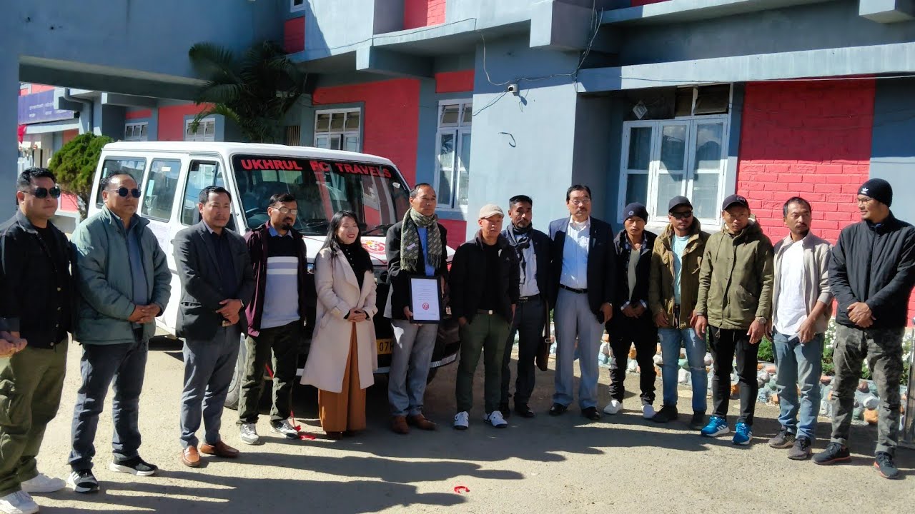 Ukhrul FC Launches Winger Taxi Service - YouTube