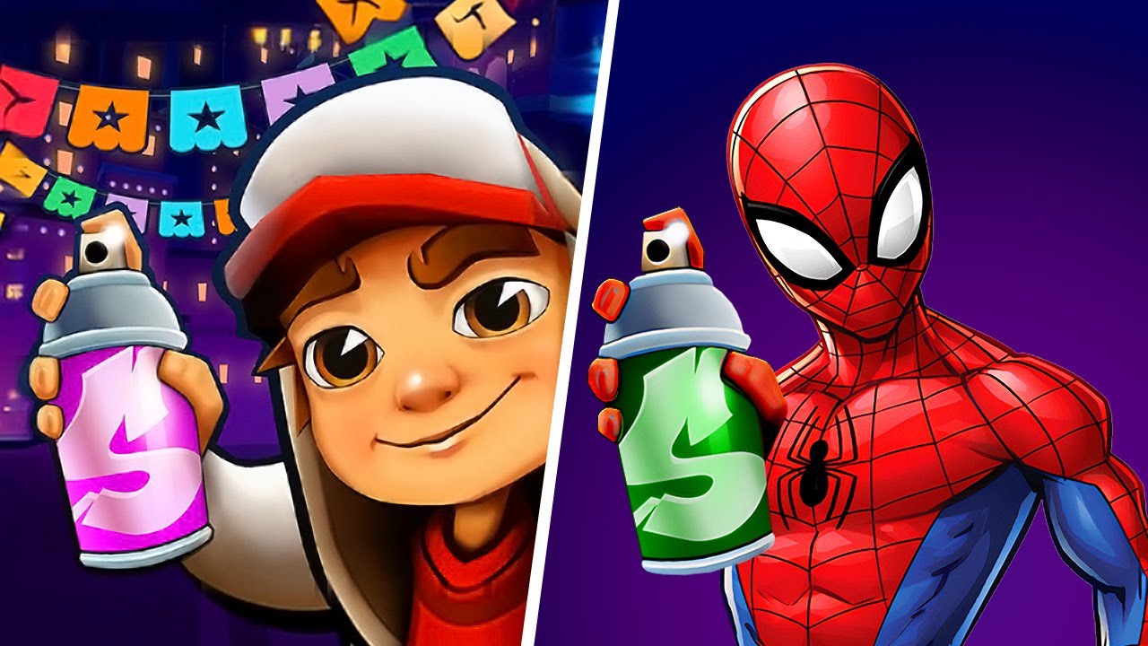 Subway Surfers VS Spider-man Subway Surf, Subway Surfers New Update ...