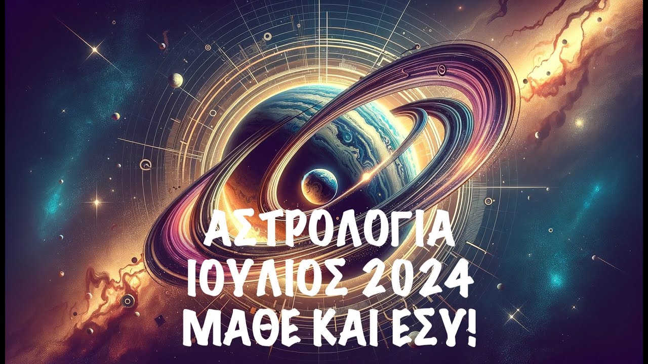 ΑΣΤΡΟΛΟΓΊΑ 🎆 Ιούλιος 2024!! Πώς σε επηρεάζουν τα άστρα??? ΜΆΘΕ ...