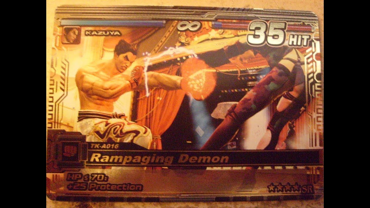 Tekken Card Tournament: [Card opening #2] - YouTube