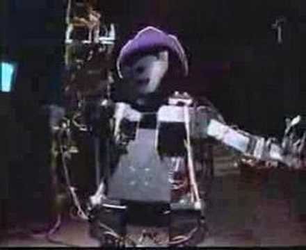 Elvis robot dancing - YouTube