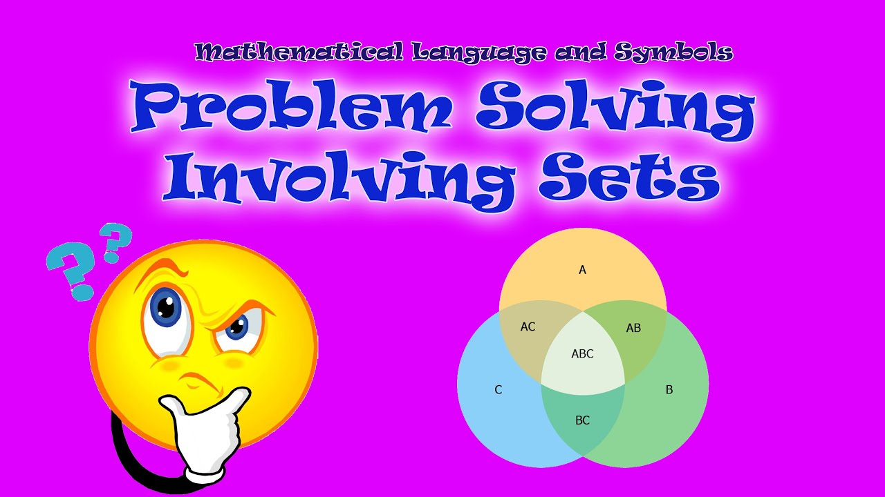 A Problem Solving with Sets | Mathematics in the Modern World - YouTube