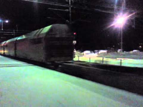 Norwegian freight train with ex NSB Di6 - YouTube