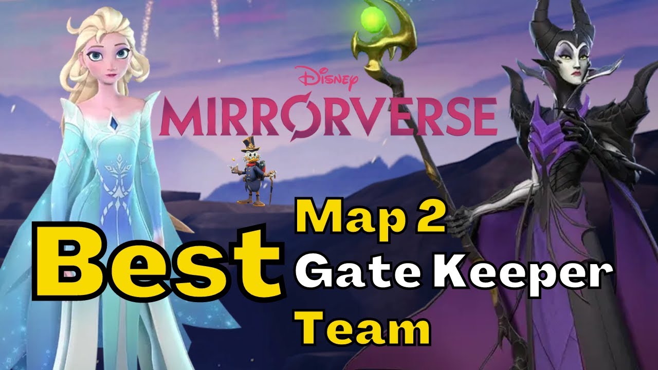 Best Rift Raids Gatekeeper Team - Map 2 | Disney Mirrorverse - YouTube