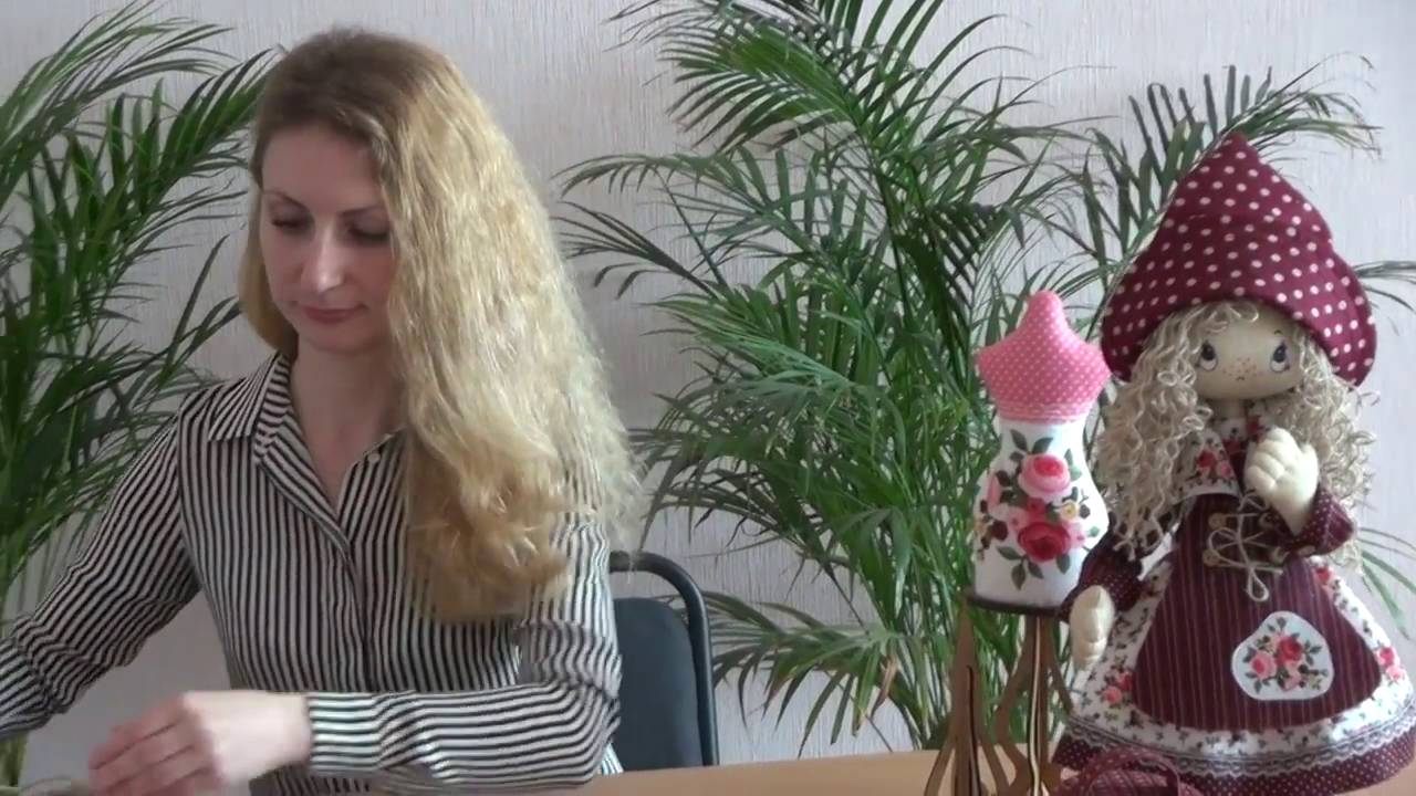 Doll sewing kit Kukla nova Milliner - YouTube