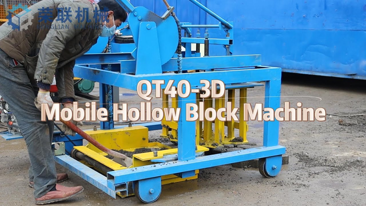 QT40-3D hot sale automatic interlocking rammed earth brick machine ...