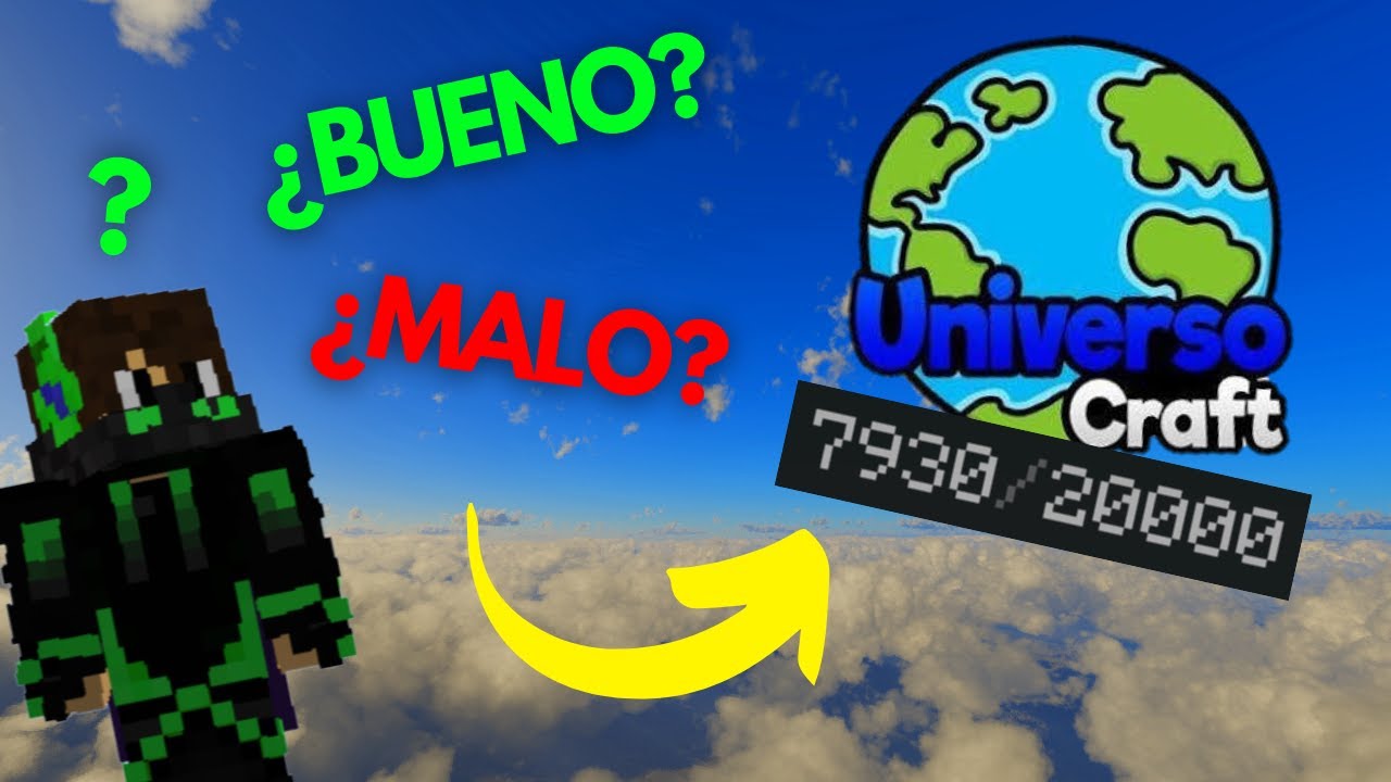 ¿UNIVERSOCRAFT es ACTUALMENTE un BUEN SERVIDOR?/RESEÑA de Universocraft ...