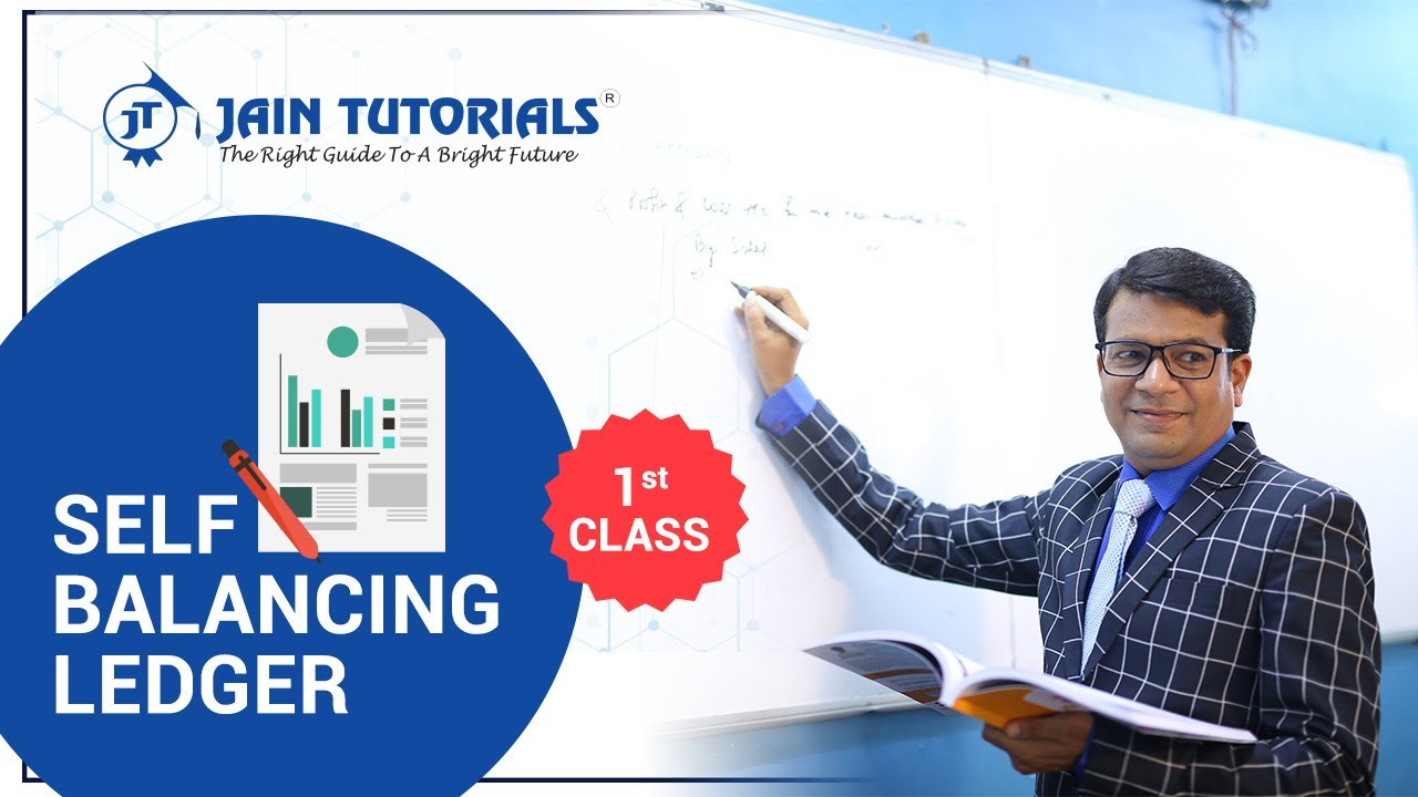 SELF BALANCING LEDGERS | B.COM | B.BBA | GRADUATION | #financial ...