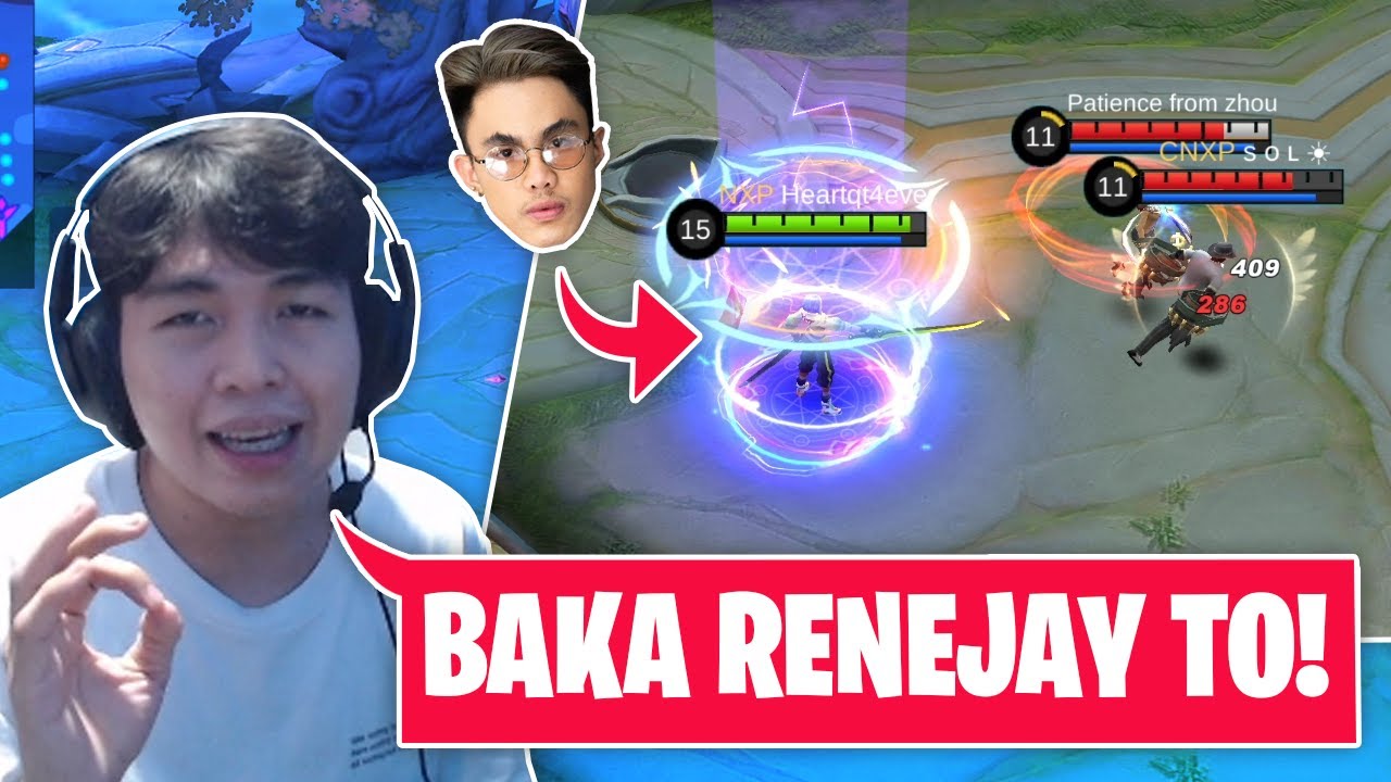 SAINTY PINANUOD SI RENEJAY NG NXP MAG RANK GAME SA MOBILE LEGENDS AT ...