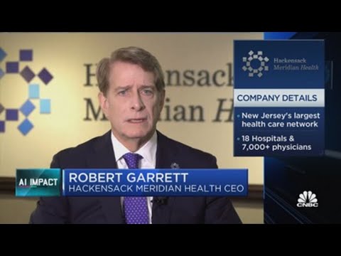 AI has the opportunity to truly transform healthcare, says Hackensack Meridian CEO Robert ...