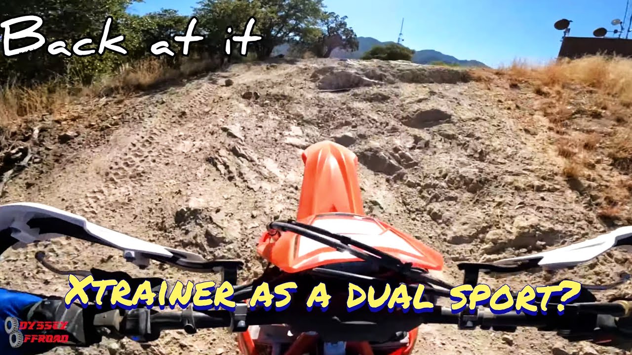 52 mile Adventure ride on my 24' Beta Xtrainer up through a mountain ...