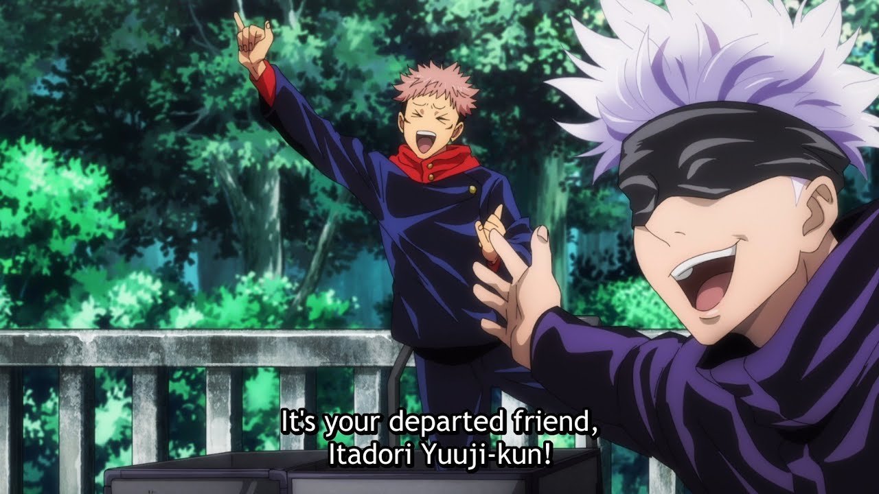 Itadori Yuji Heart-Warming Reunion | Jujutsu Kaisen Ep 14 Eng Sub - YouTube
