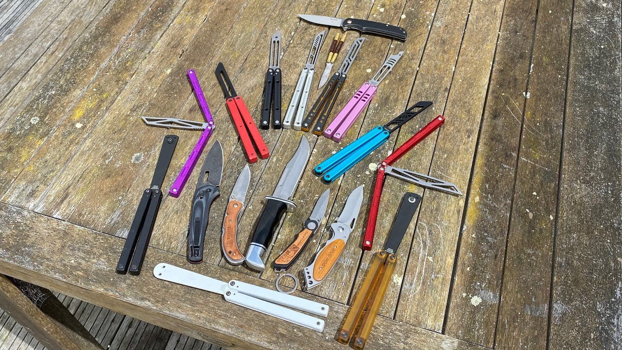 Bali/Knife collection video - YouTube