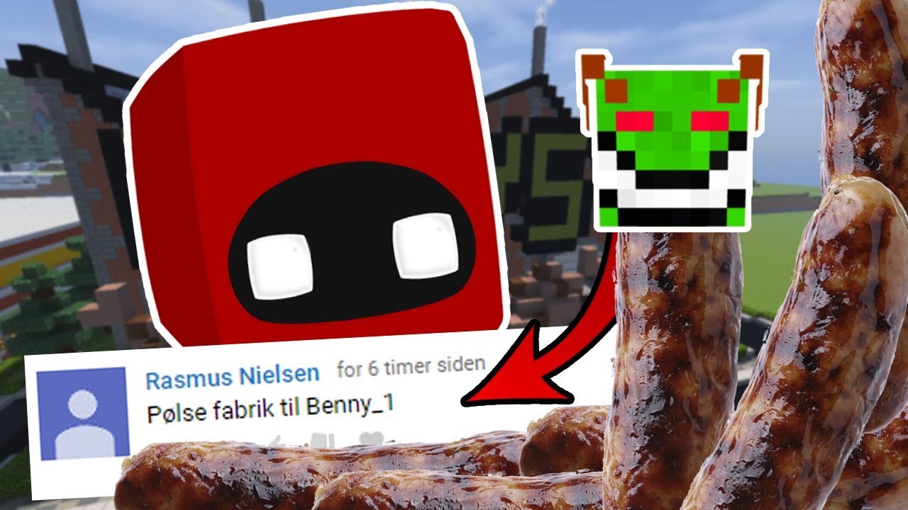 Benny_1 Pølsefabrik i Minecraft Ep 51 - YouTube