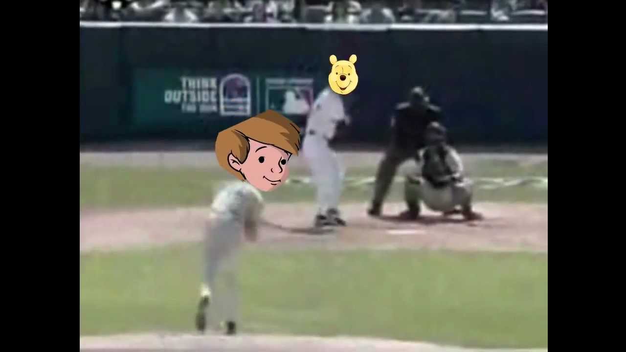 Me beating "Winnie the Pooh Home Run Derby" - YouTube