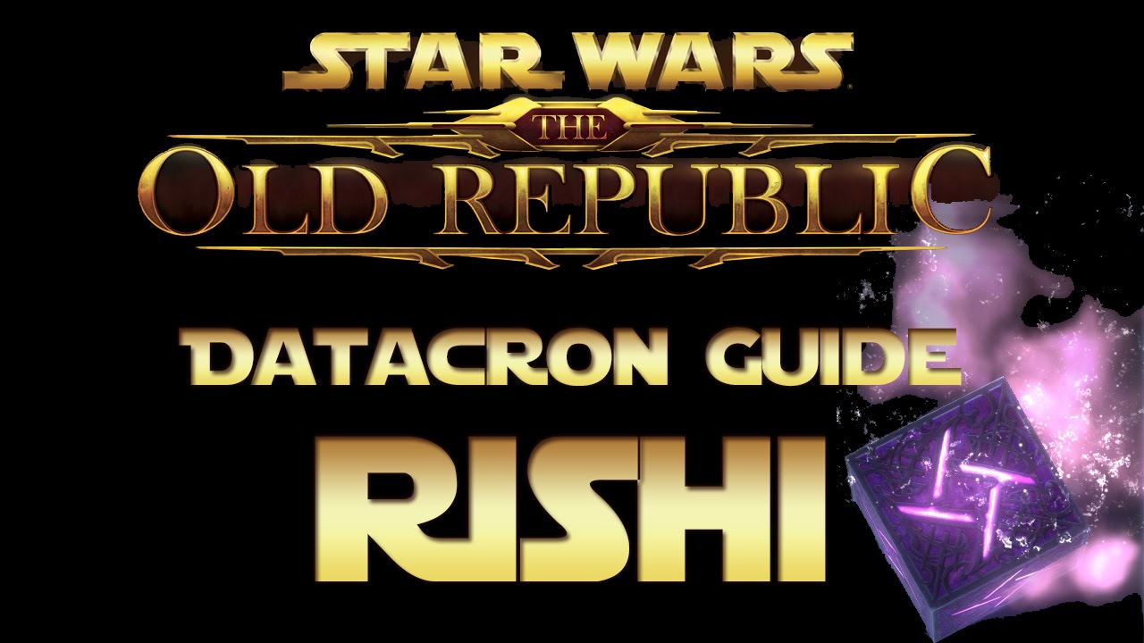 SWTOR - Datacron Guide - Rishi - YouTube