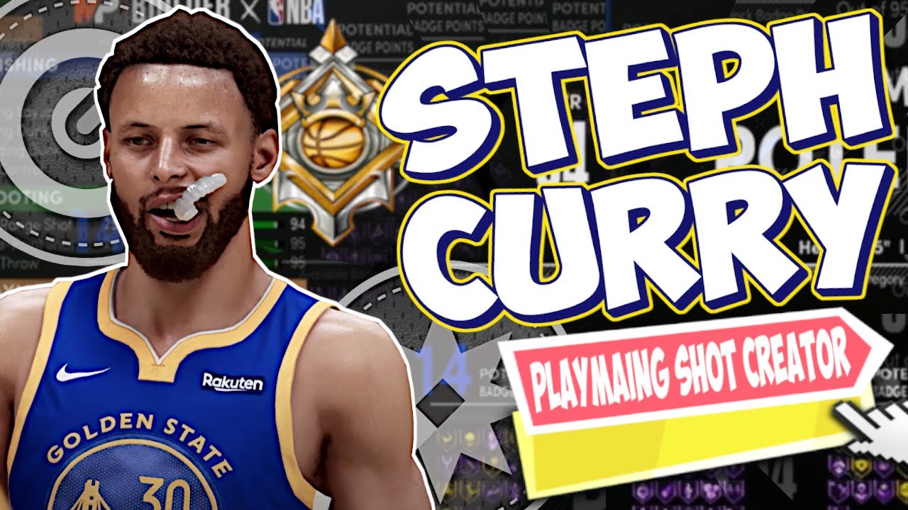 HOW TO MAKE STEPHEN CURRY BUILD ON NBA 2K21 (NEXT GEN) PLAYMAKING SHOT ...