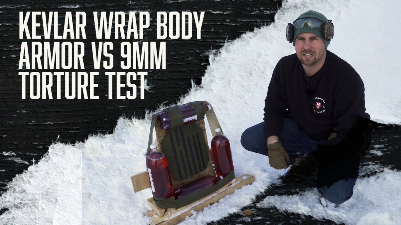 Level 3 Body Armor VS 9mm Torture Test - How many will it take??? - YouTube