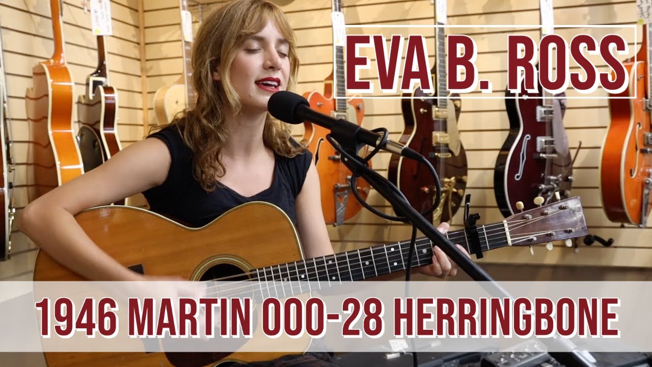 Eva B. Ross "Be My Baby" | 1946 Martin 000-28 Herringbone at Norman's ...