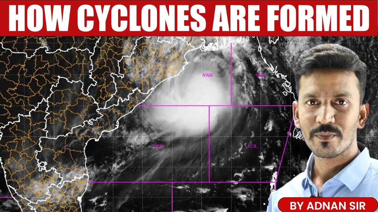 Formation of tropical cyclones| How it is formed| Cyclone DANA| Explain ...