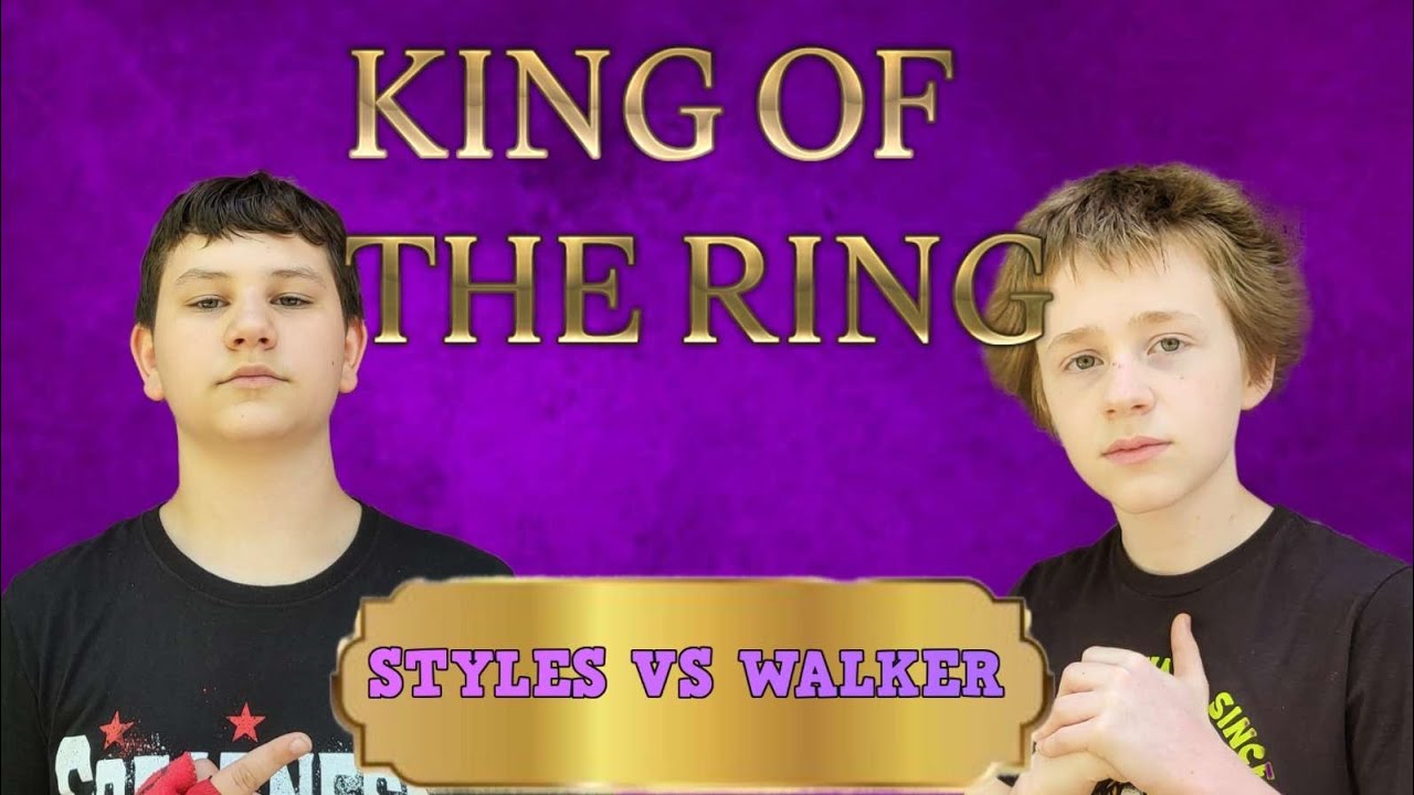 The Outsiders King Of The Ring Tournament Round 2: Reggie Styles vs Blake Walker!!! - YouTube