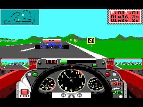 Grand Prix Circuit (PC DOS - 1988) - YouTube