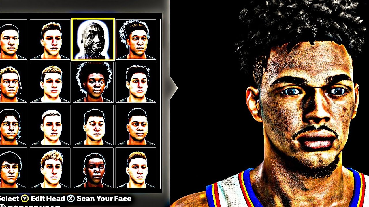 BEST COMP FACE CREATION IN NBA 2K24! BEST DRIPPY FACE CREATION! FOR ...