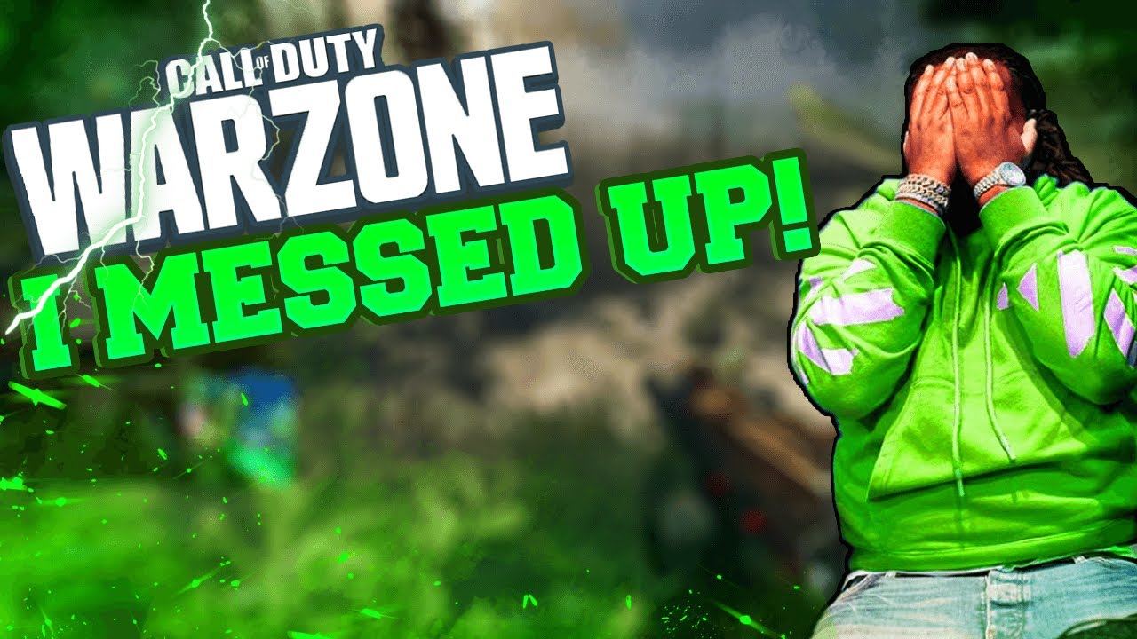 I Messed This One Up... *CRAZY ENDING* (COD Warzone) - YouTube