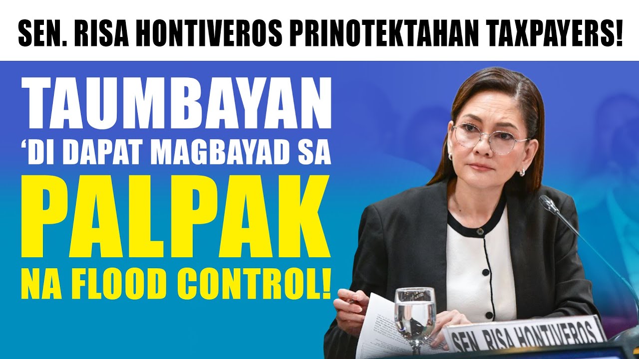 SEN. RISA PRINOTEKTAHAN TAXPAYERS! TAUMBAYAN ‘DI DAPAT MAGBAYAD SA ...