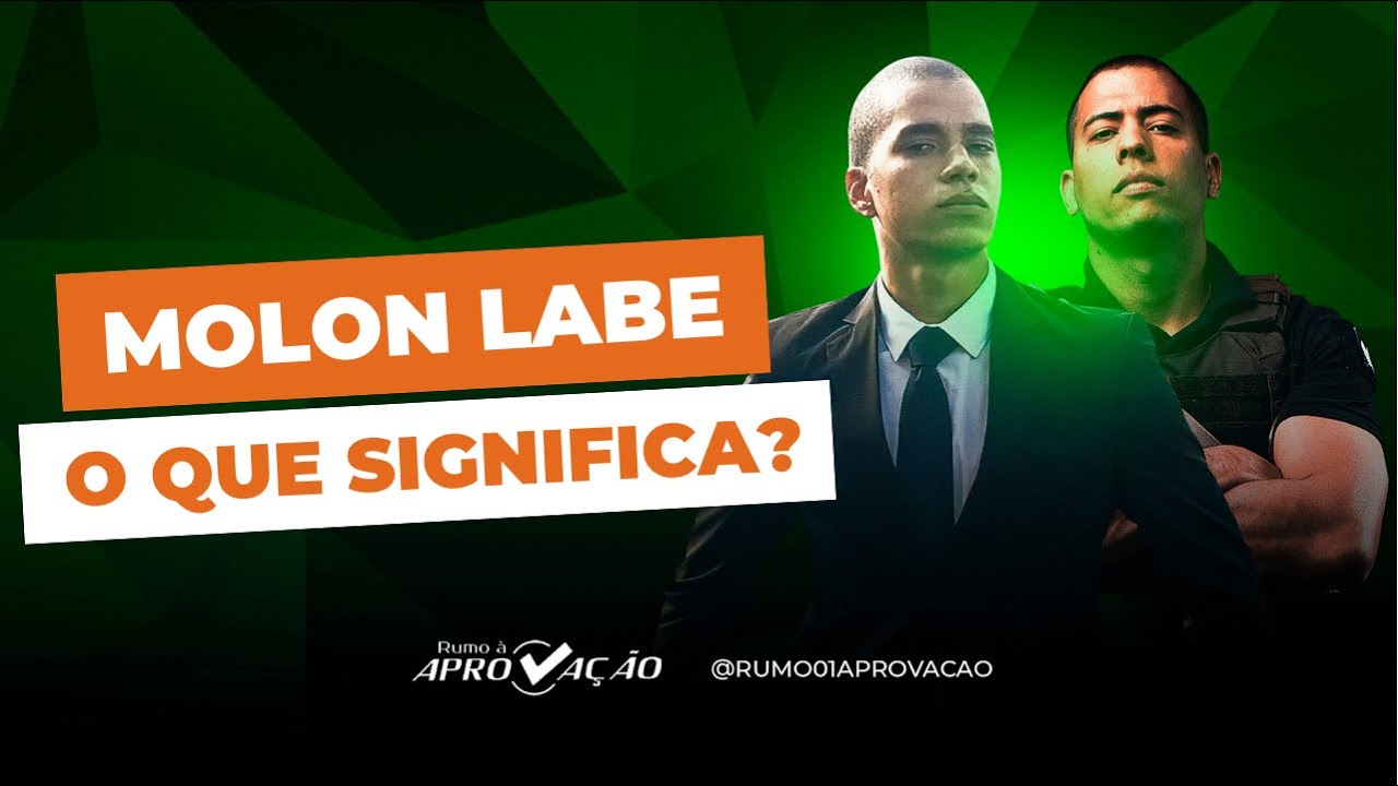 MOLON LABE | O QUE SIGNIFICA? - YouTube