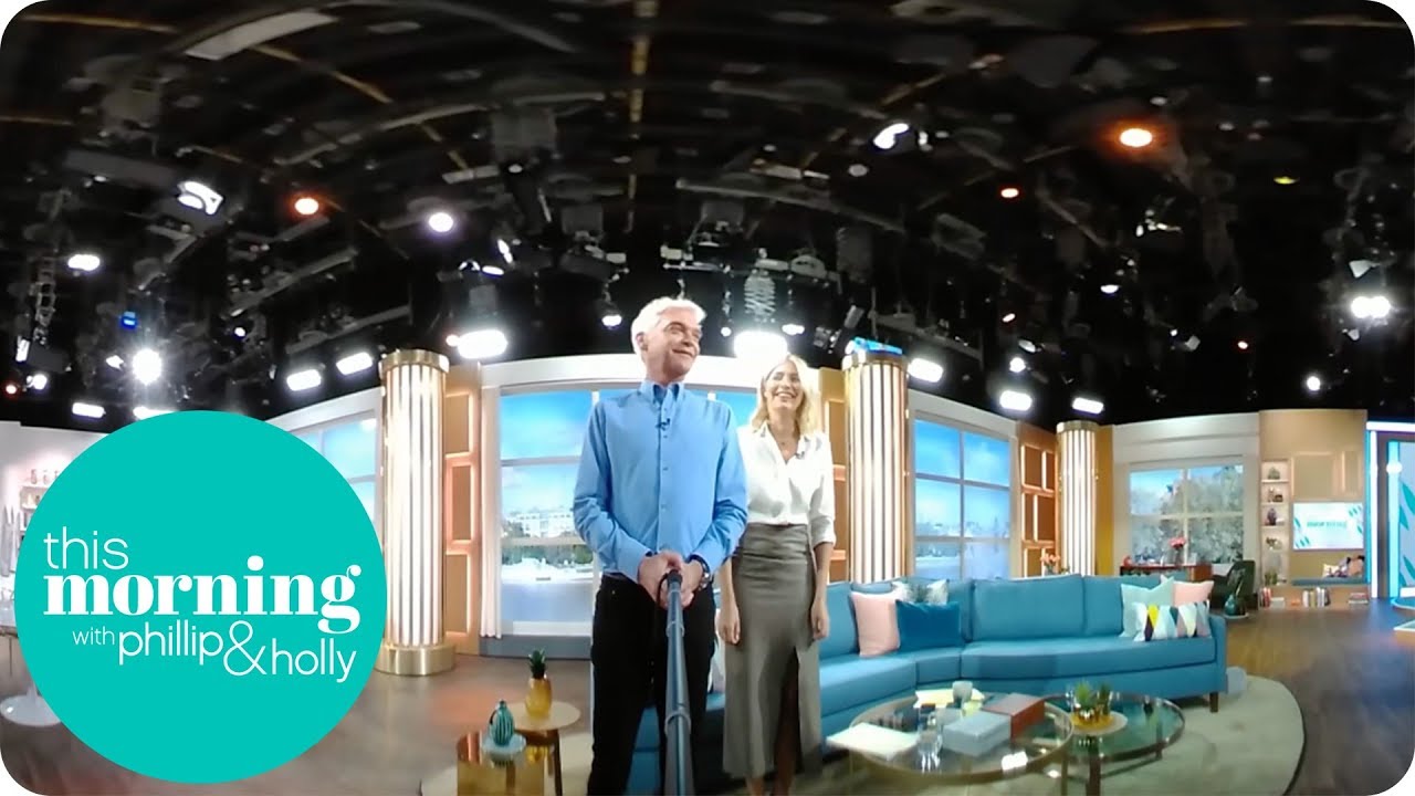 Holly and Phillip's 360° Video Tour of the New Studio | This Morning ...