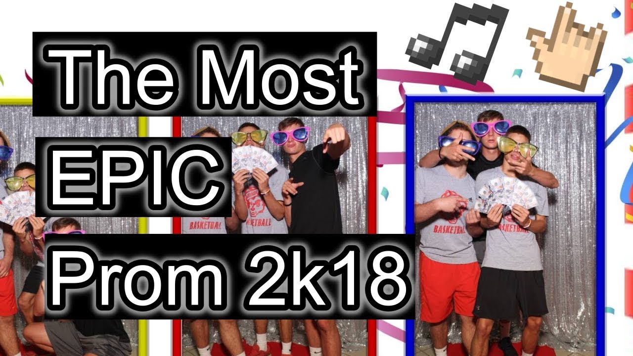 MOST EPIC SENIOR PROM 2K18 - YouTube