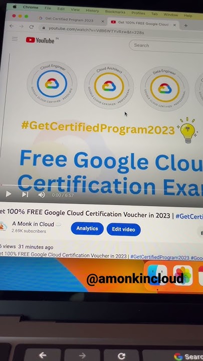 Get 100% FREE Google Cloud Certification Voucher in 2023! #GetCloudCertified2023 #GoogleCloud ...