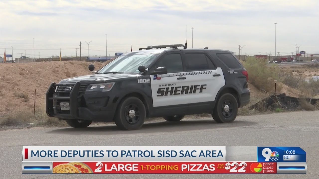 More deputies to patrol SISD SAC area - YouTube
