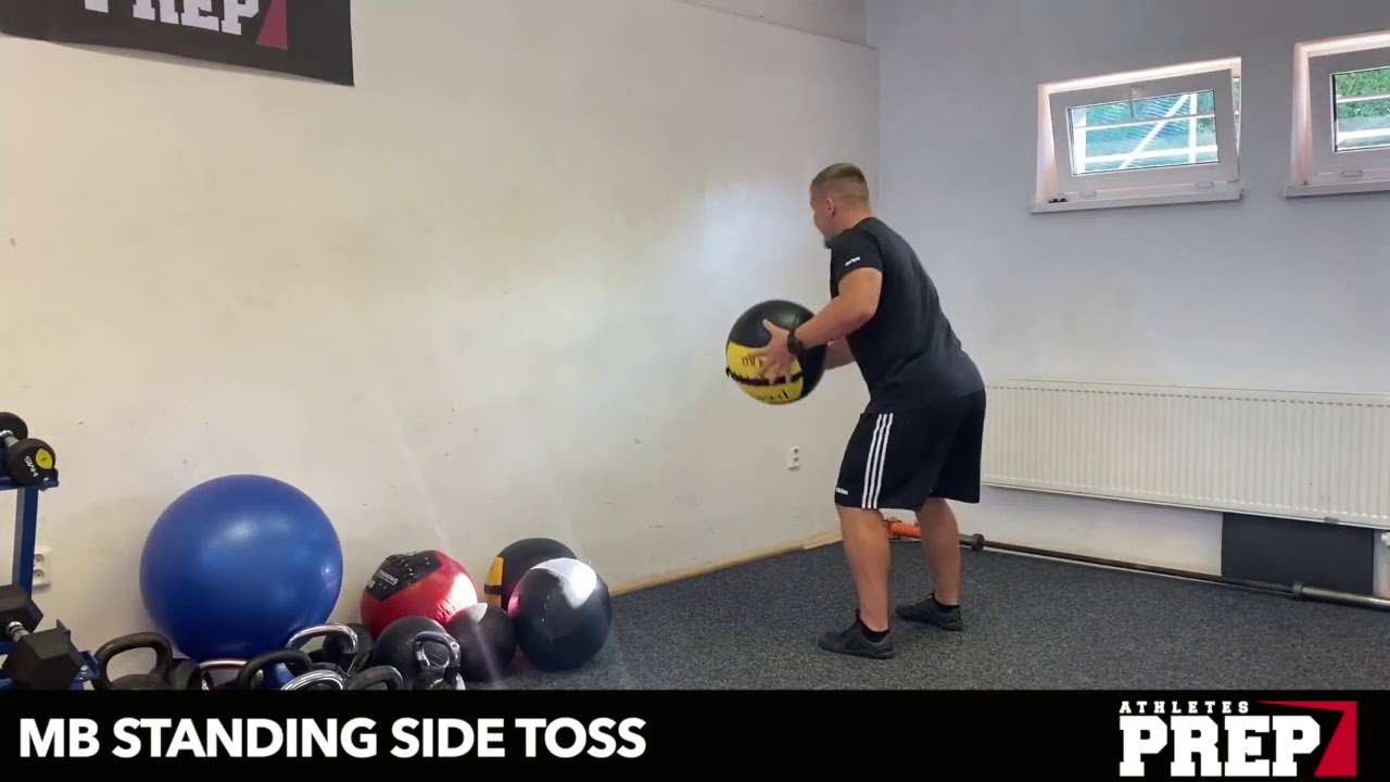 MB Standing Side Toss - YouTube