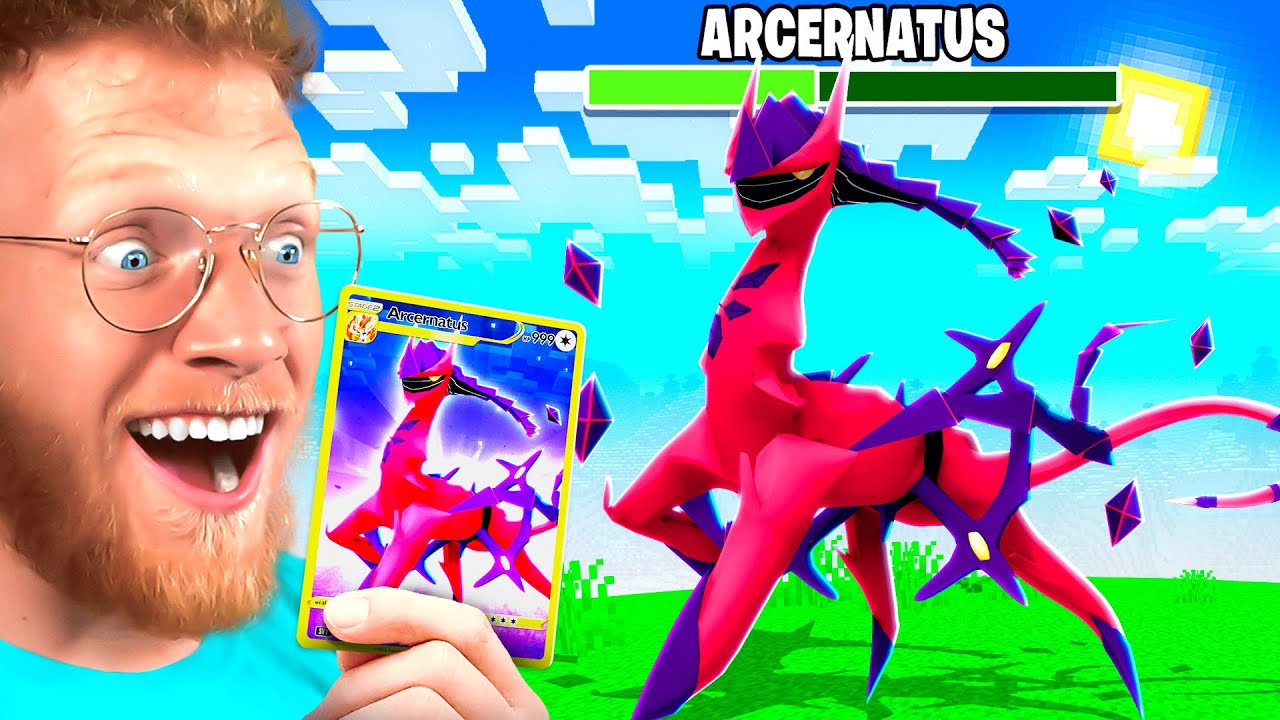 Opening FUSION POKEMON PACKS To Get GOD POKEMON In MINECRAFT! - YouTube