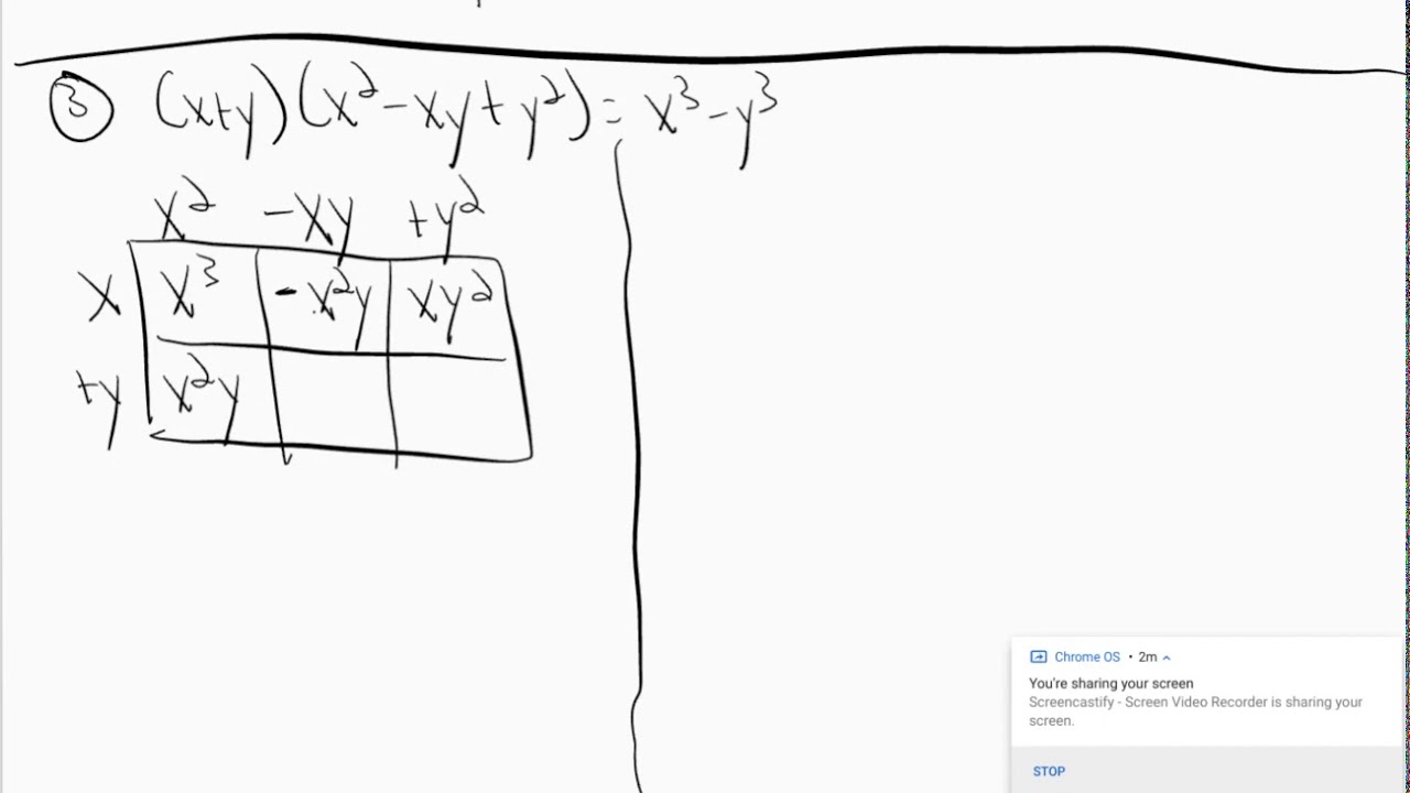 Algebra 2A Unit 2 Lessons 23/24 Example 3 - YouTube
