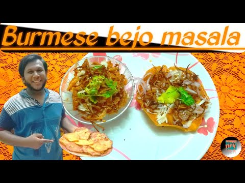 How to make Burmese Bejo | Bejo Masala | burma street food - YouTube