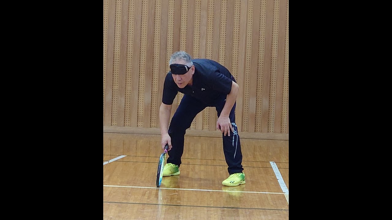 Vol.7 Blind Tennis (B1) practice - YouTube