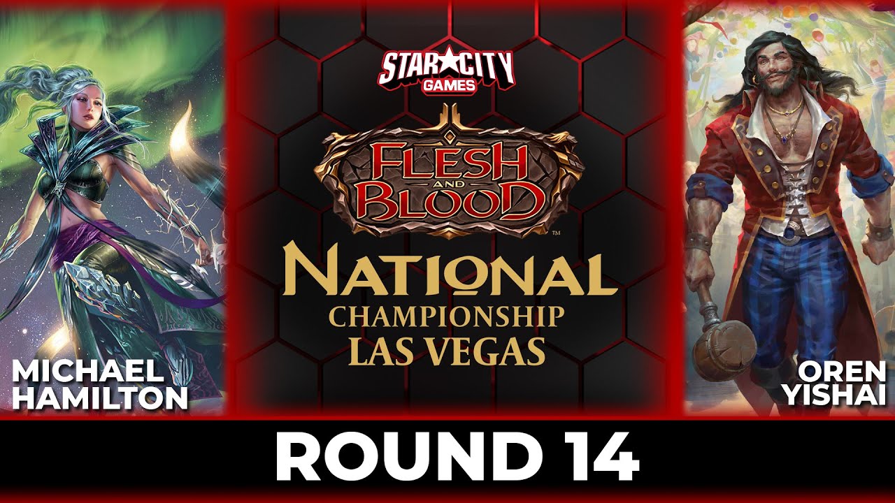 Michael Hamilton vs Oren Yishai | Round 14 | Flesh and Blood National ...