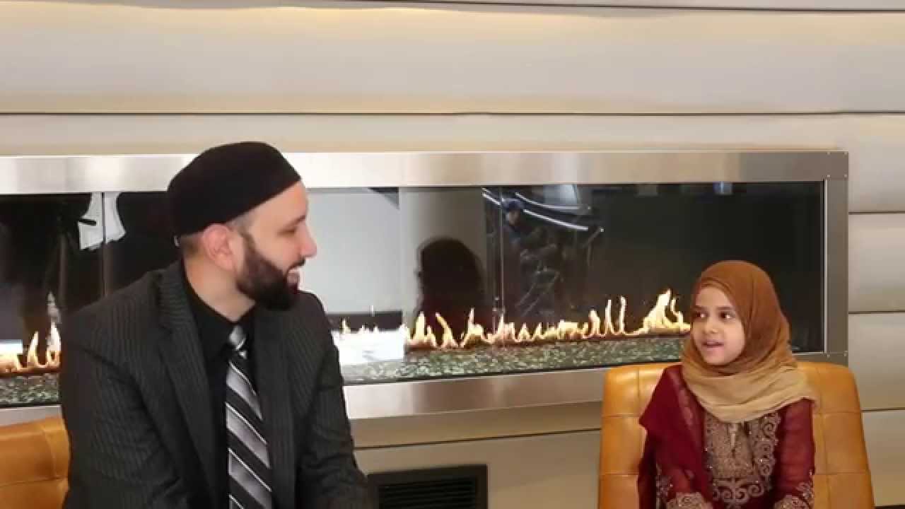 A beautiful conversation between Maryam and her beloved Sh. Omar ...