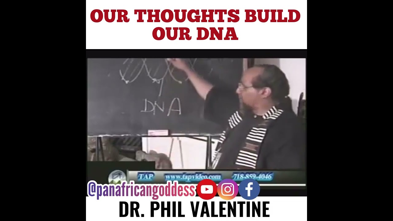 Our Thoughts Build Our DNA - Dr. Phil Valentine - YouTube