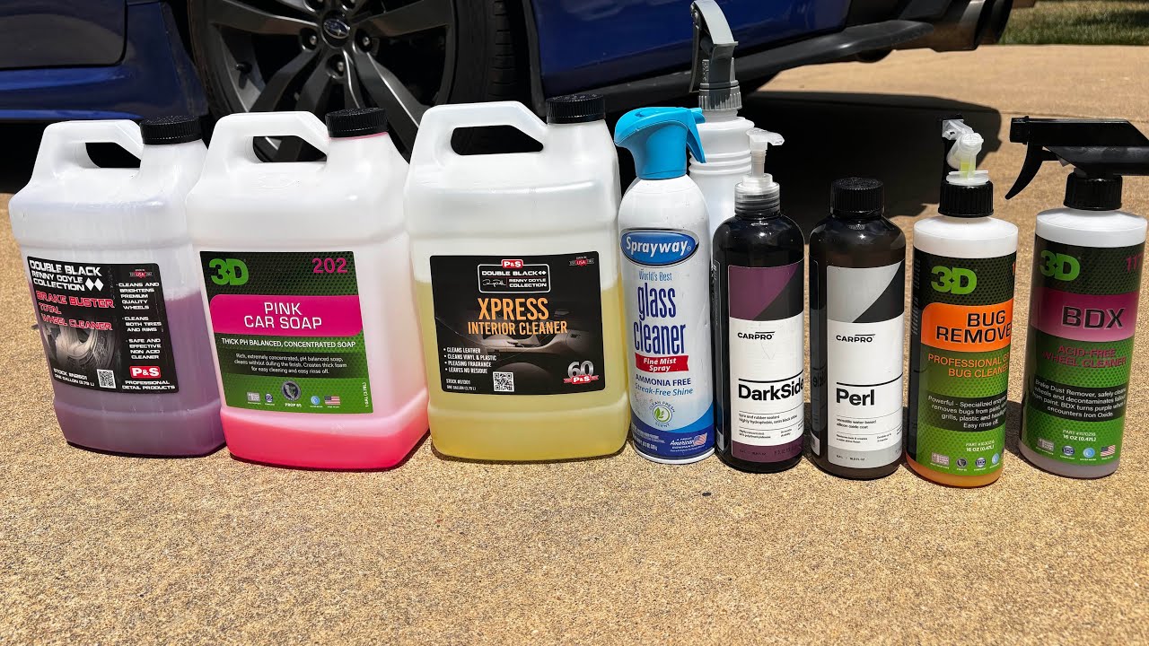 THE ONLY and VERY BEST detailing Chemicals you NEED to START detailing ...