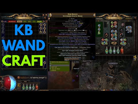 KB Wand Pre-Mirror 💎 Crafteo Paso a Paso (Guía para Budget Bajo-Medio).