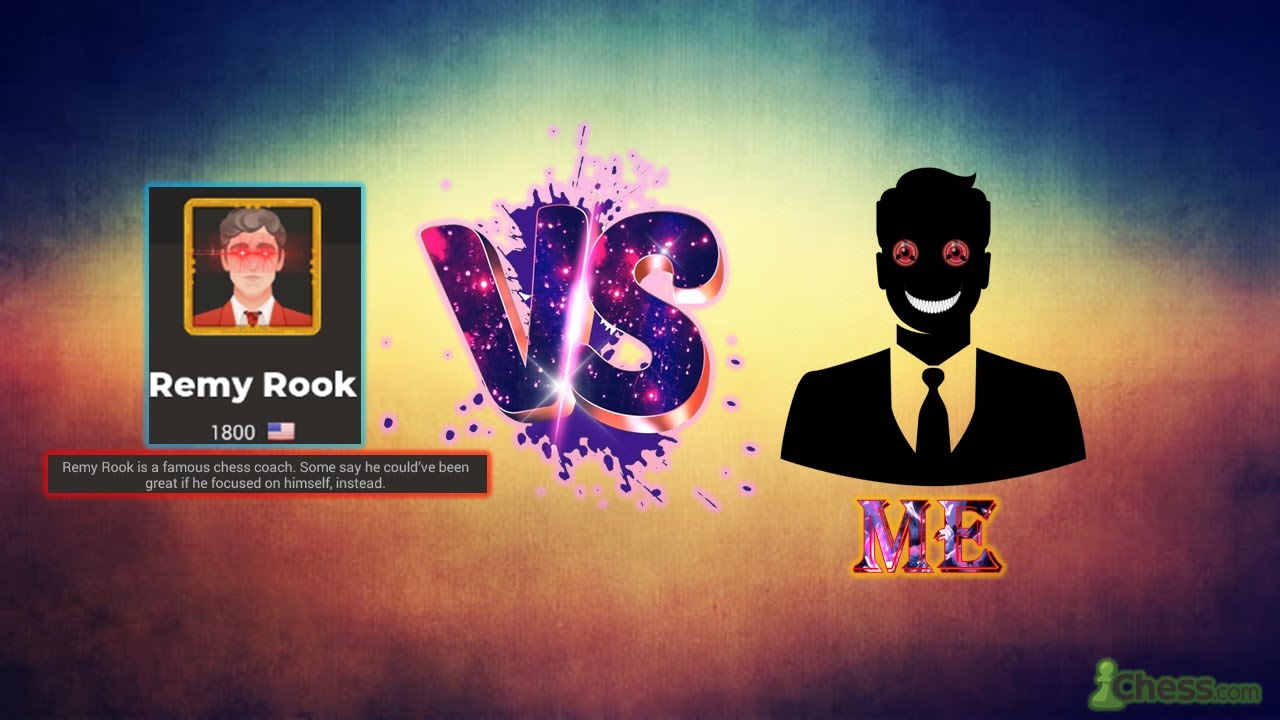 I BEAT CHESS COM NEW BOT REMY ROOK 1800 ELO #chess #chesscom #lichess # ...
