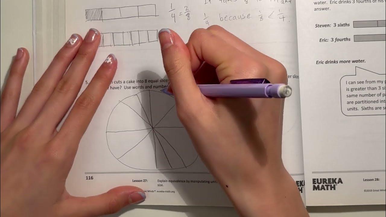 Eureka Math Grade 3 Module 5 Lesson 27 Homework | #mathwithaubrey # ...