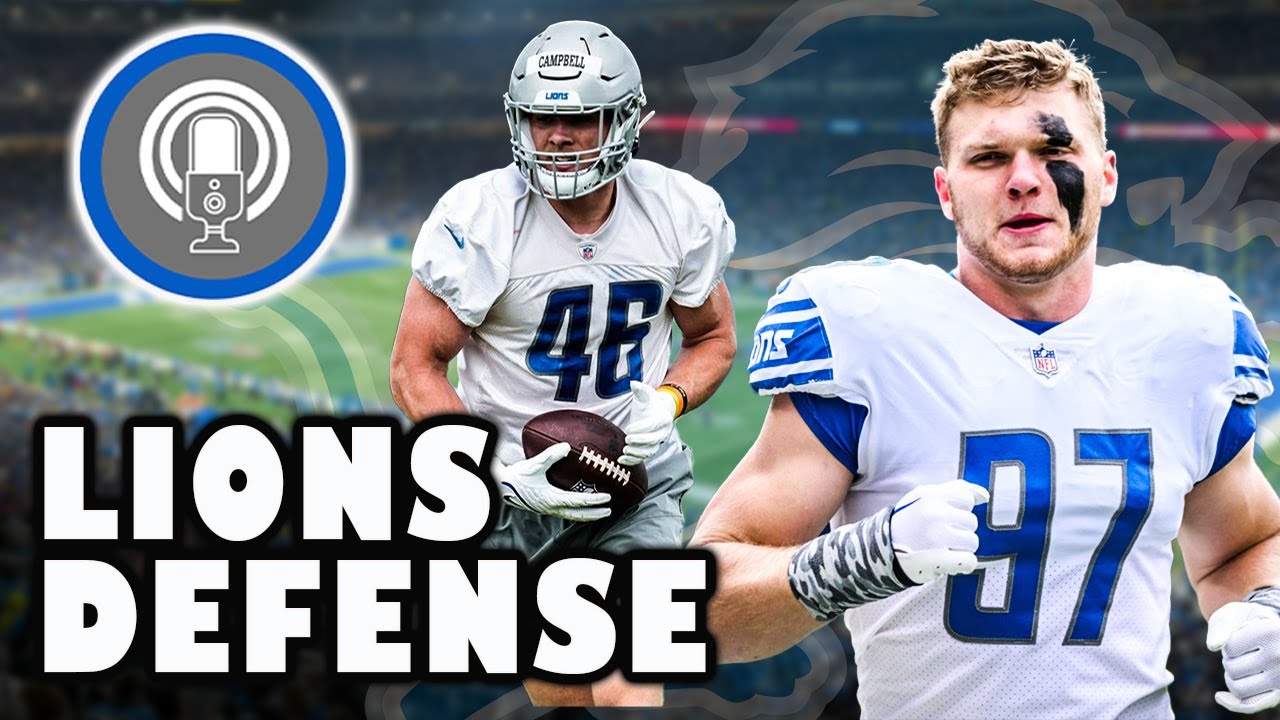 Breaking Down the Detroit Lions Defense for the 2023-2024 Season - YouTube