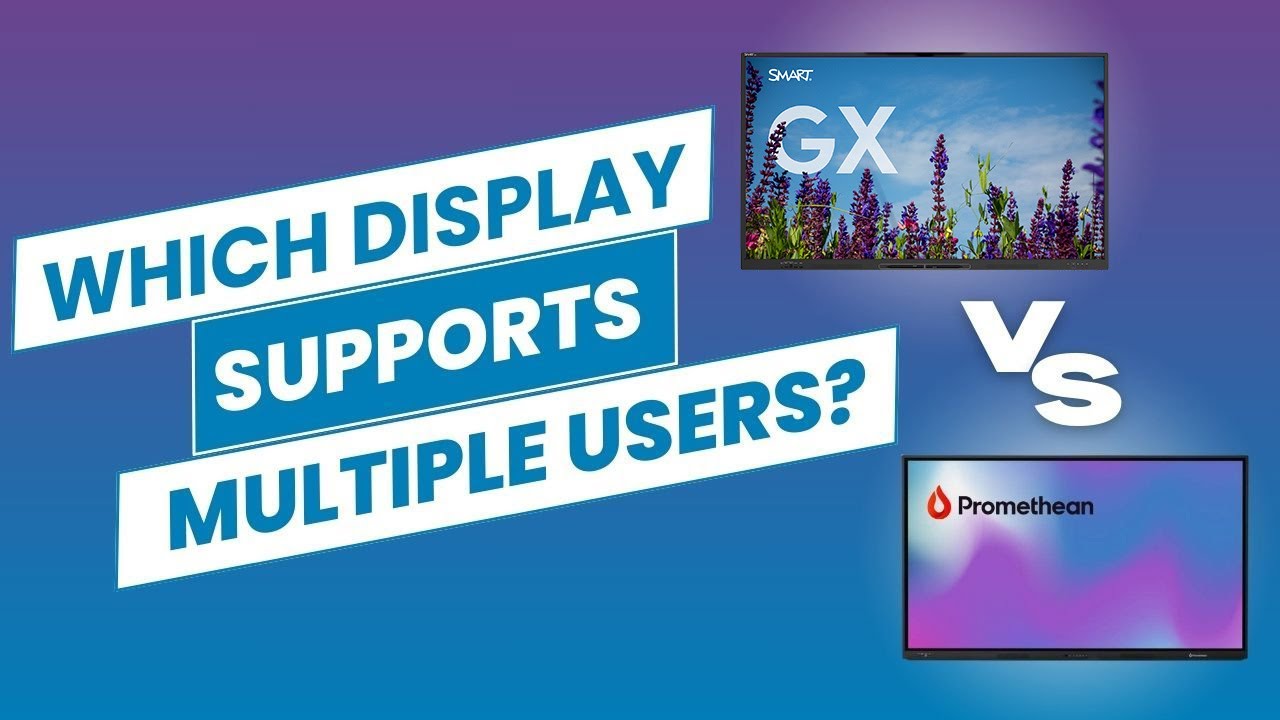 Promethean Board vs SMART Board GX | Which display supports multi-user ...